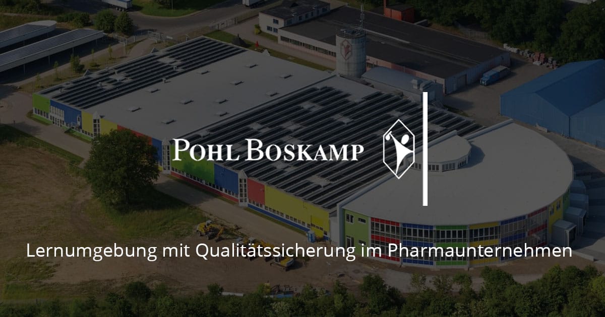 Lernumgebung mit Qualitätssicherung im Pharmaunternehmen - Defacto